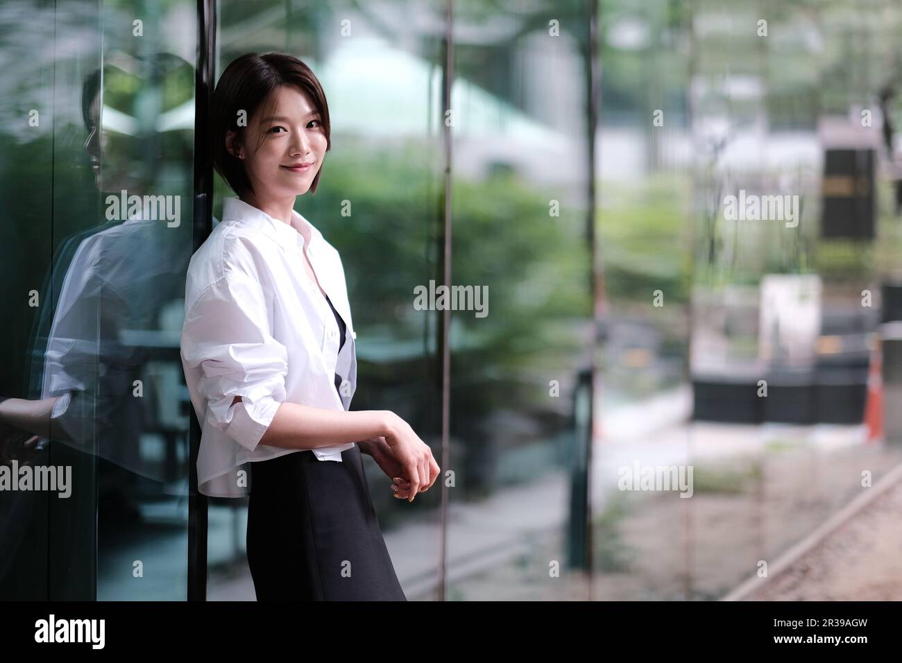 L'actrice sud-coréenne Lee Joo-woo l'actrice sud-coréenne Lee Joo-woo ...