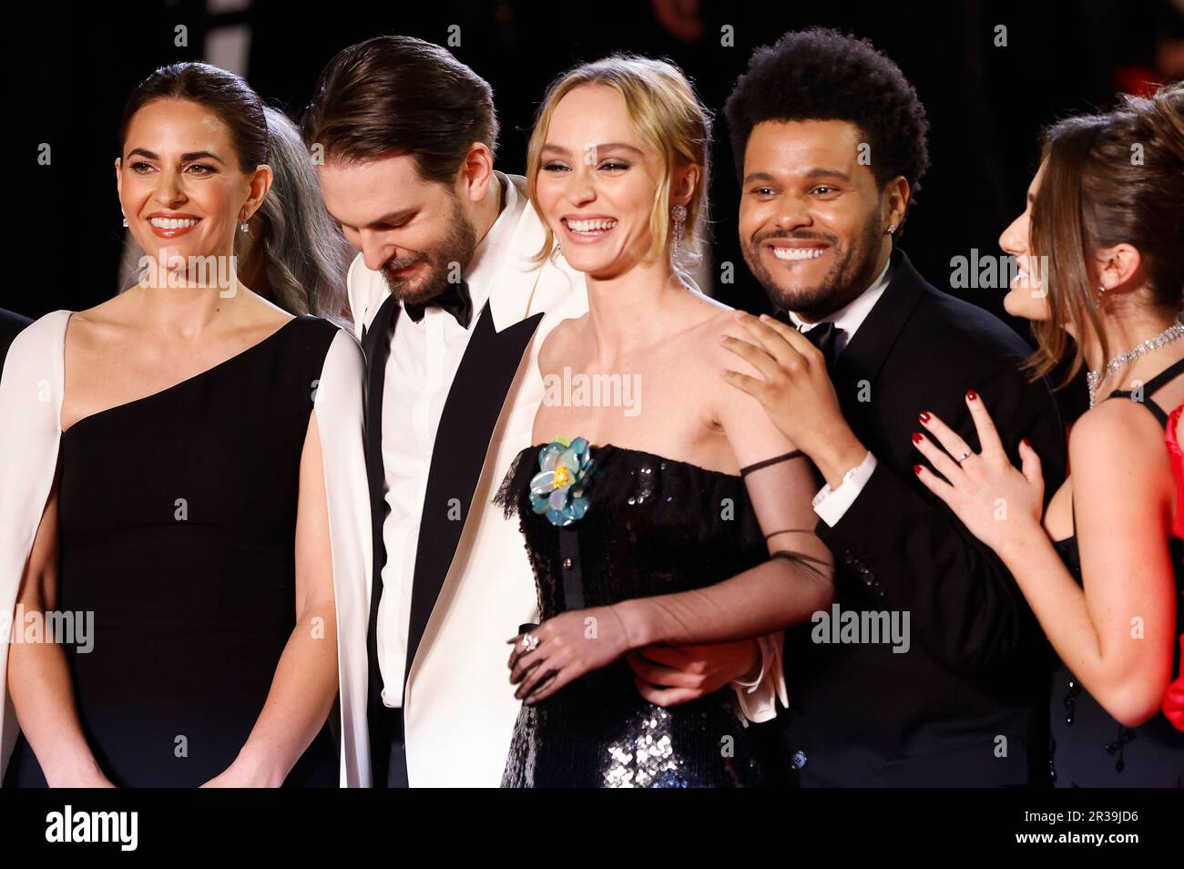 Cannes, Frankreich. 22nd mai 2023. Ashley Levinson, Sam Levinson, Lily ...