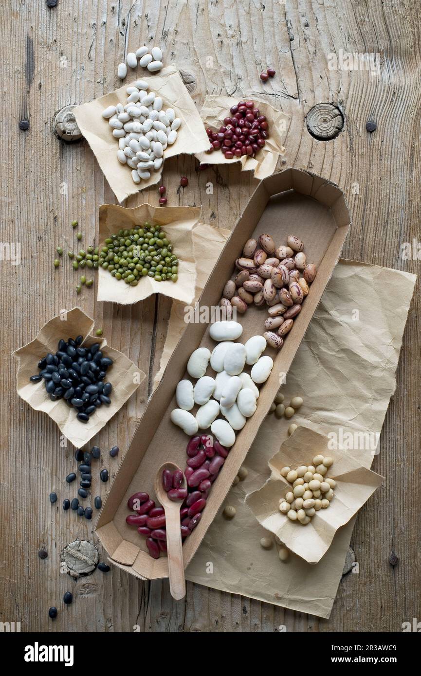 Types de haricots Banque de photographies et d’images à haute ...