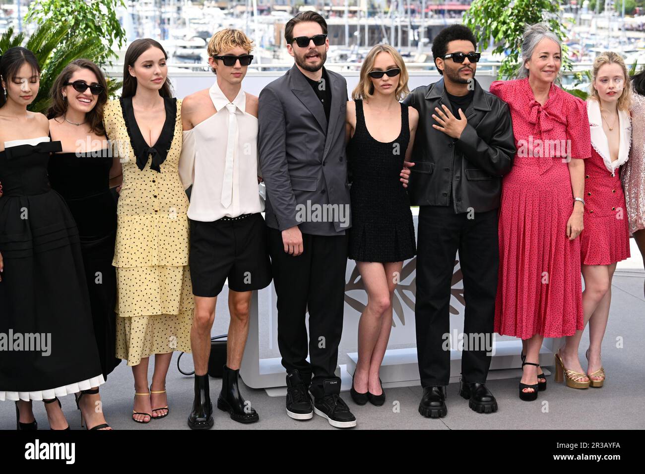 (De gauche à droite) Jennie Ruby Jane, l'actrice américaine Rachel ...