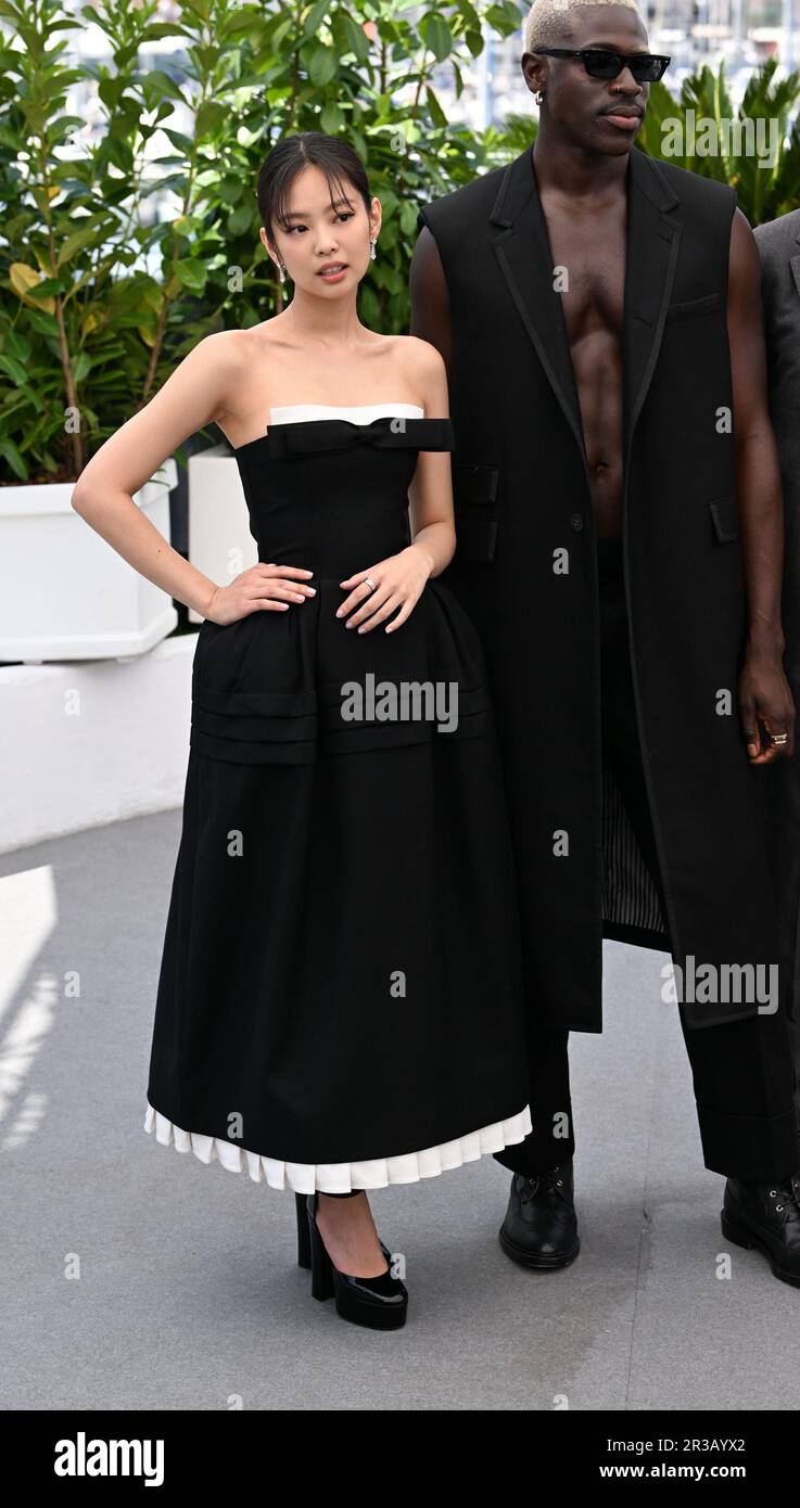 Jennie Ruby Jane et Moses Sumney, assistent à la séance photo de l'Idol ...