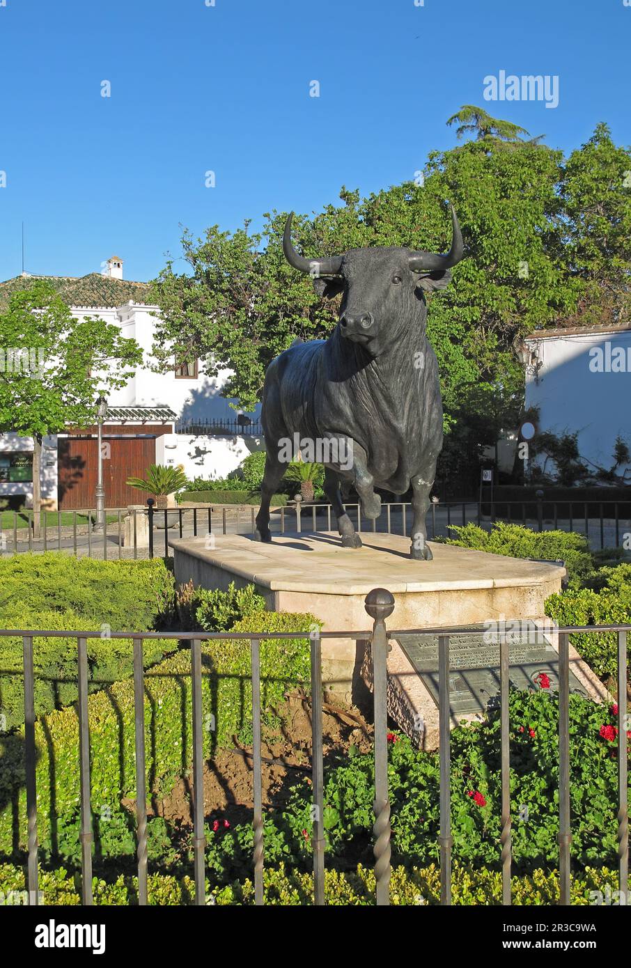 Statue ronda andalucia spain Banque de photographies et d’images à haute résolution - Alamy