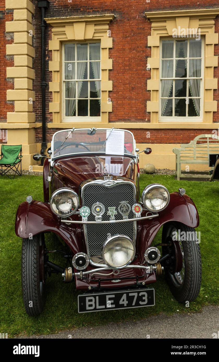 Salon de voitures classiques de lytham hall 2023 Banque de photographies et d’images à haute ...