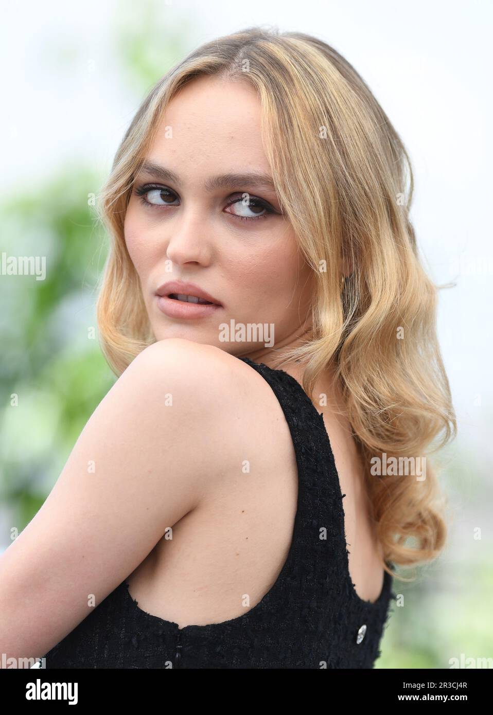 Cannes, France. 23rd mai 2023. L'actrice américaine Lily-Rose Depp ...