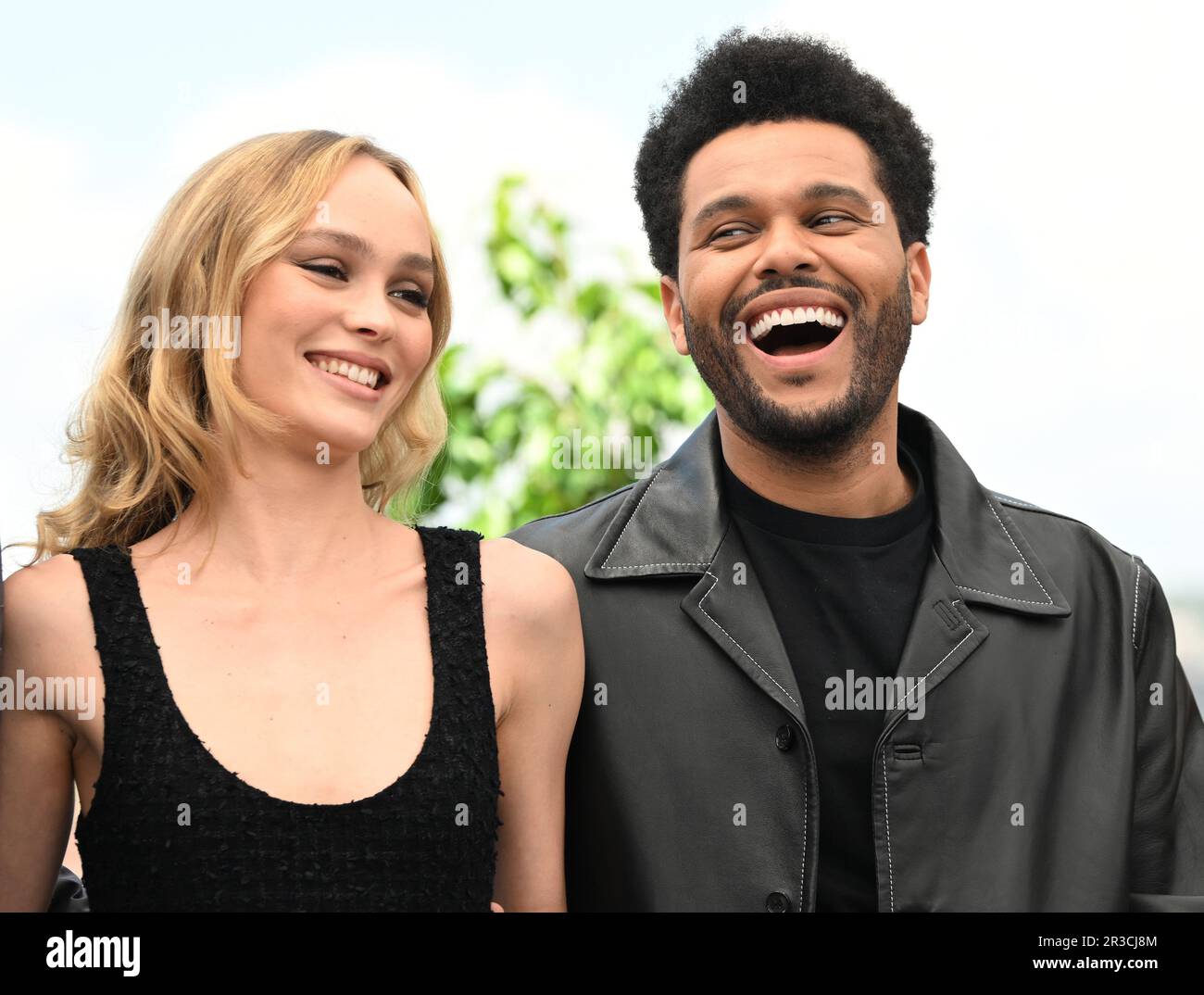 Lily rose depp et abel Banque de photographies et d’images à haute ...