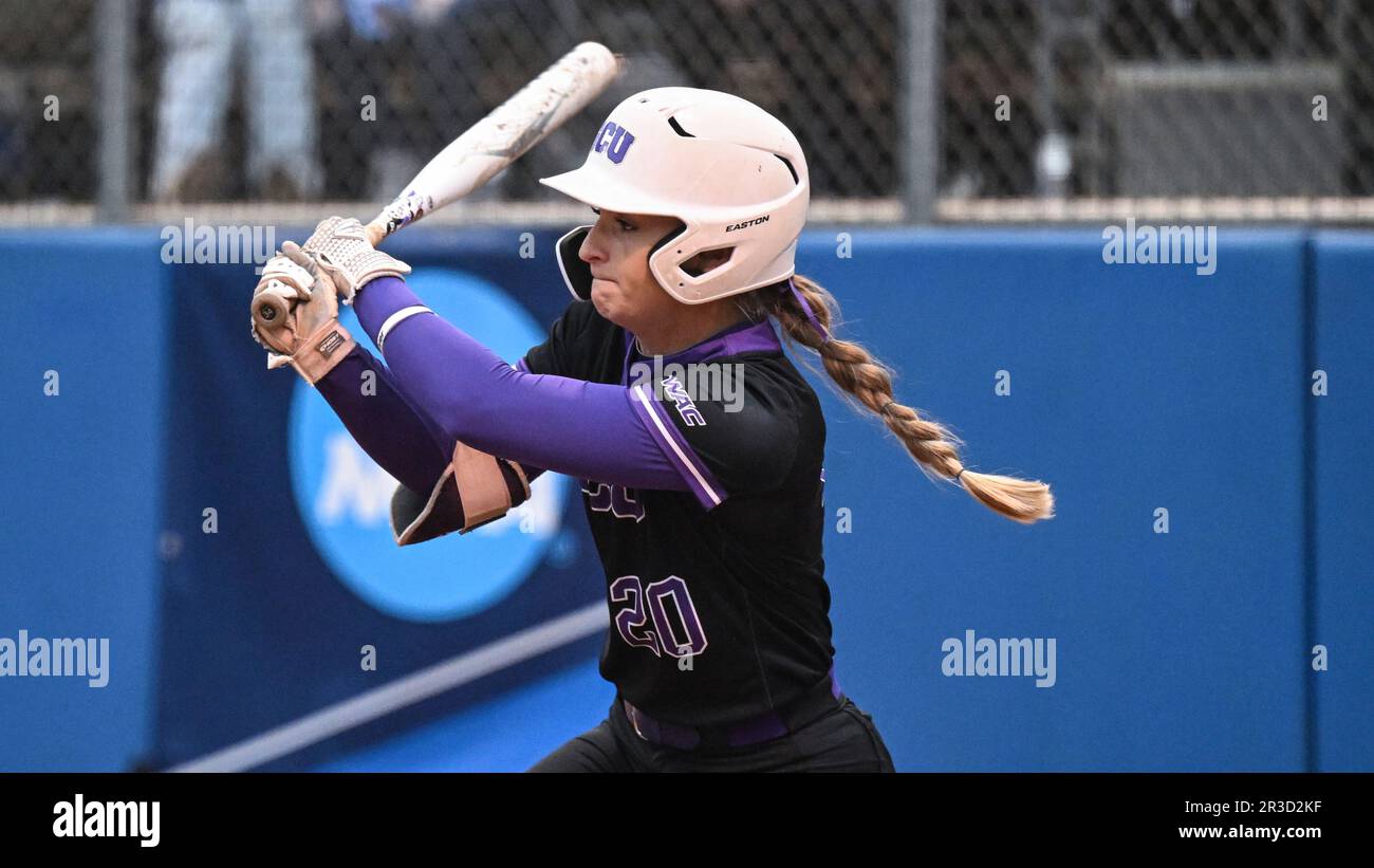 Grand Canyon's Kristin Fifield (20) bats during an NCAA softball game ...