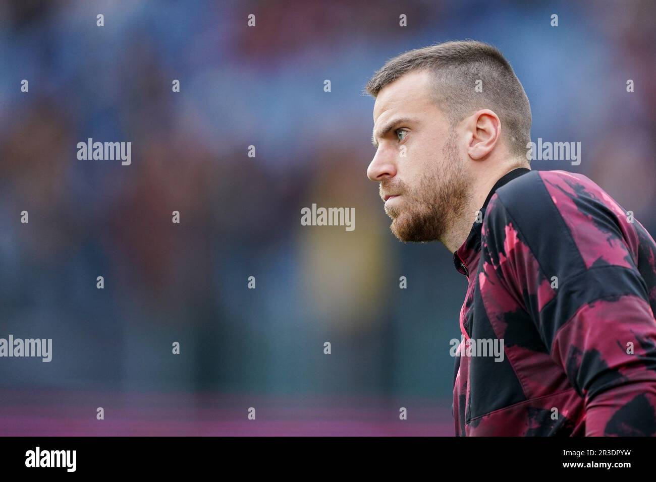 Domen Crnigoj des États-Unis Salernitana regarde pendant la série Un ...