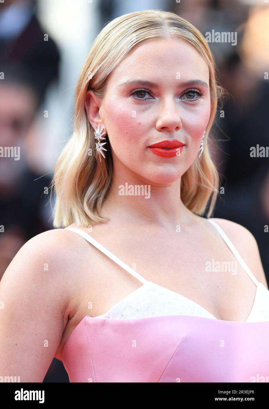 Cannes, France. 23rd mai 2023. L'actrice américaine Scarlett Johansson ...