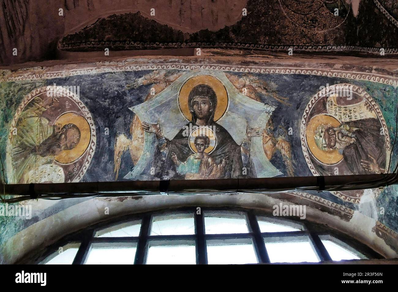 L'église du très Saint Sauveur de Chora est un bâtiment orthodoxe grec médiéval à Istanbul ...