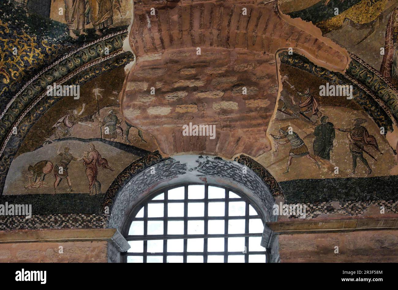 L'église du très Saint Sauveur de Chora est un bâtiment orthodoxe grec médiéval à Istanbul ...