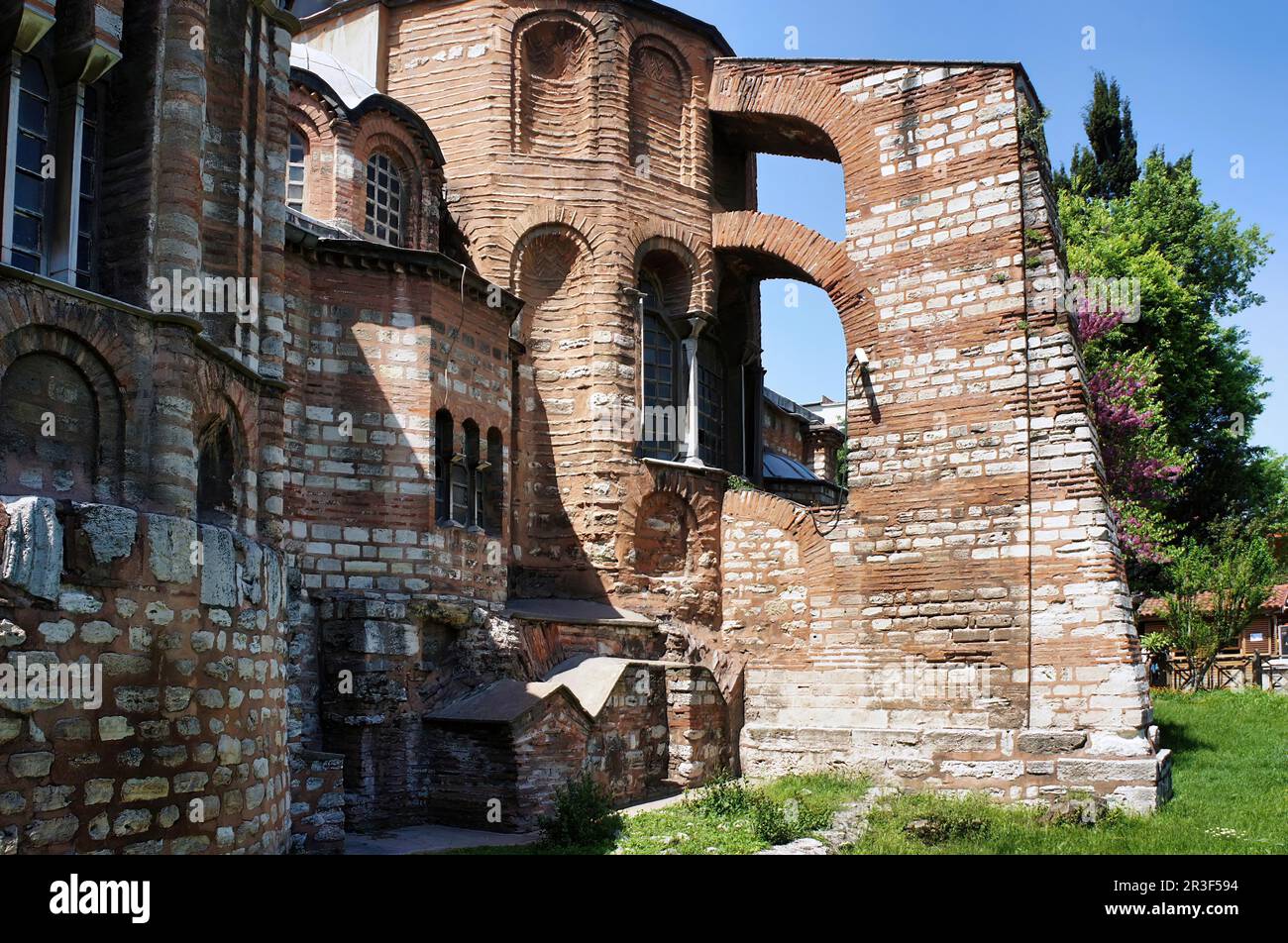 L'église du très Saint Sauveur de Chora est un bâtiment orthodoxe grec médiéval à Istanbul ...