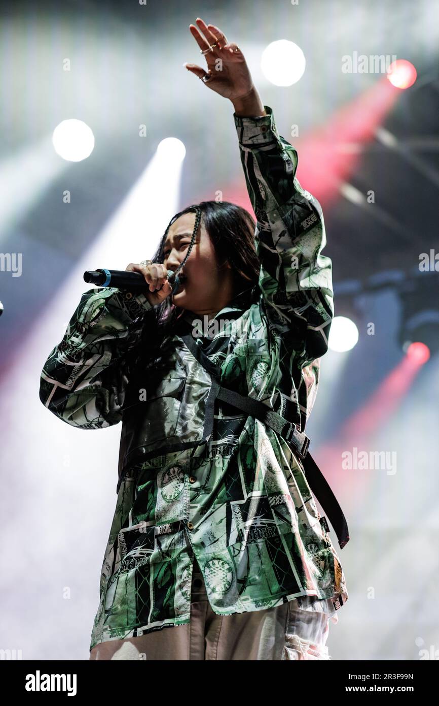 Sacramento, États-Unis. 20th mai 2023. La chanteuse américaine Audrey ...