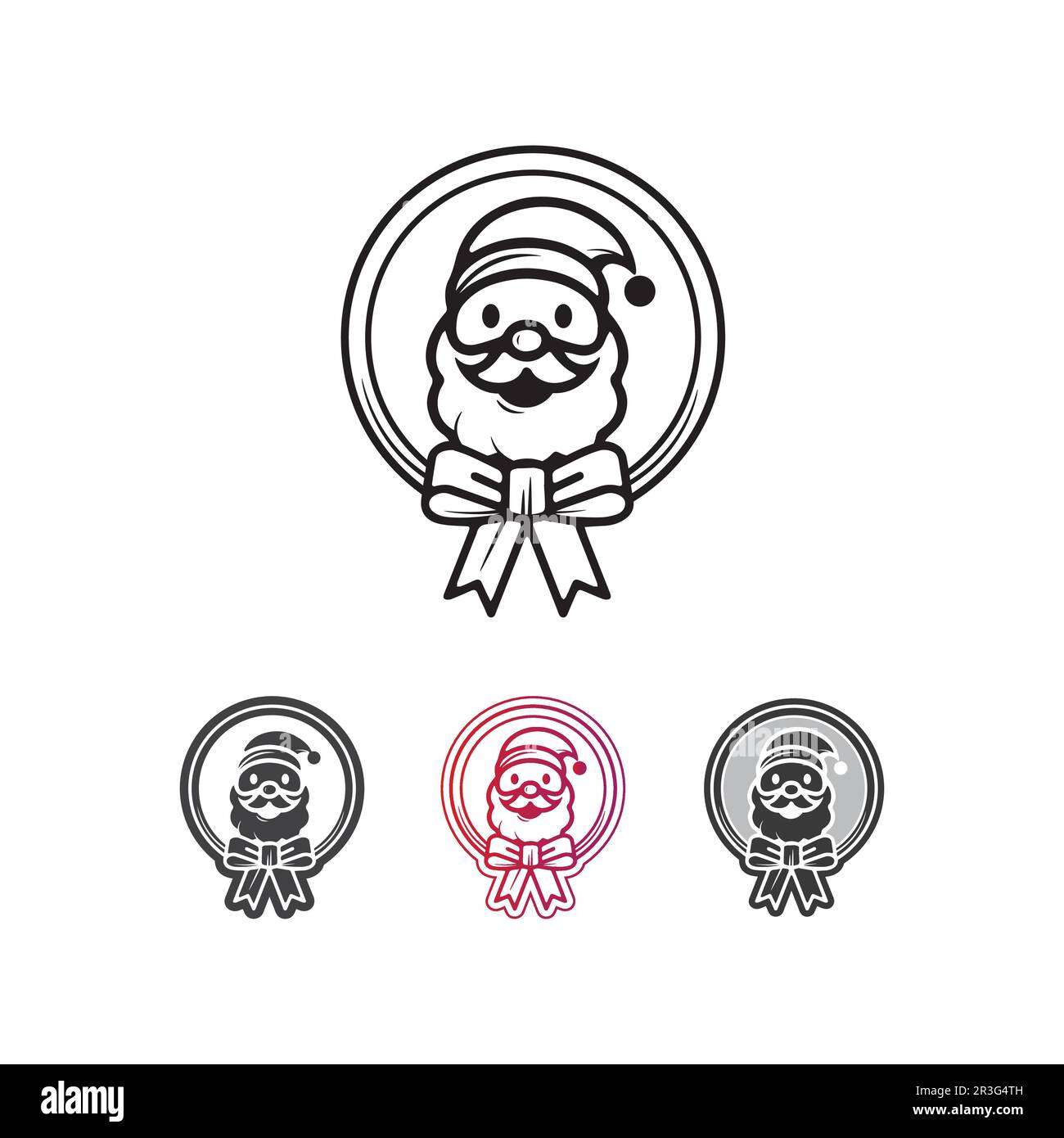 logo de noël et illustration de symbole image icône motif vectoriel et ...