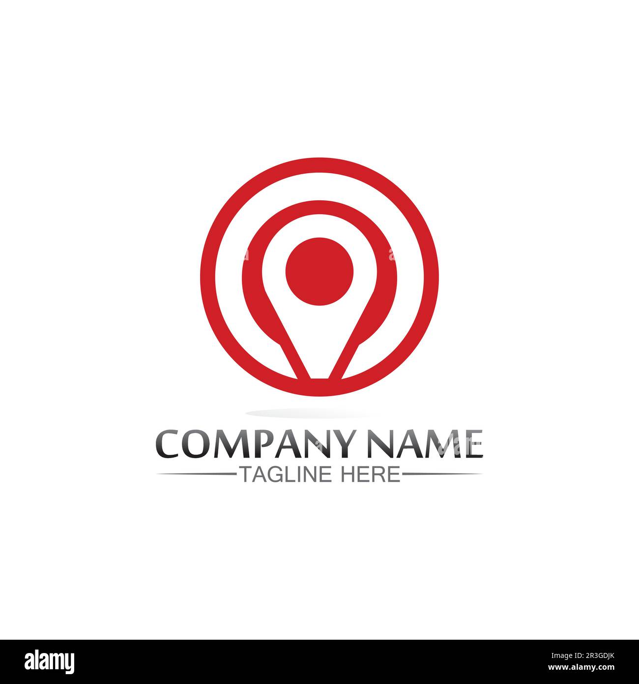 Icône d'emplacement, logo de carte pour la carte, carte google, signe ...