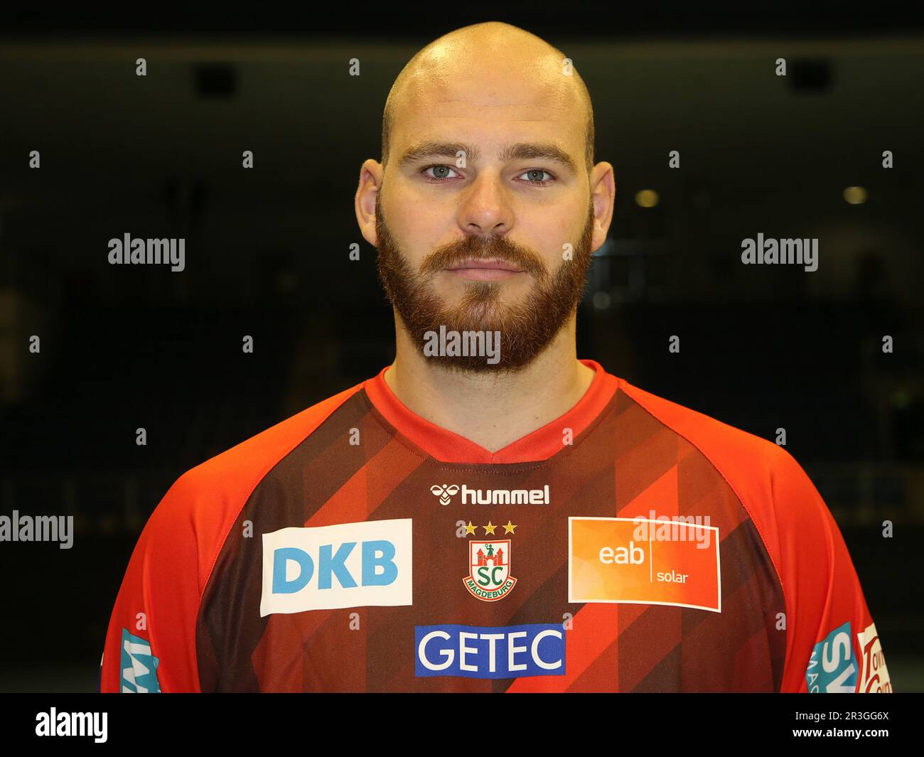 Gardien de handball Mike Jensen SC Magdeburg 01 LIQUI MOLY HBL Handball ...