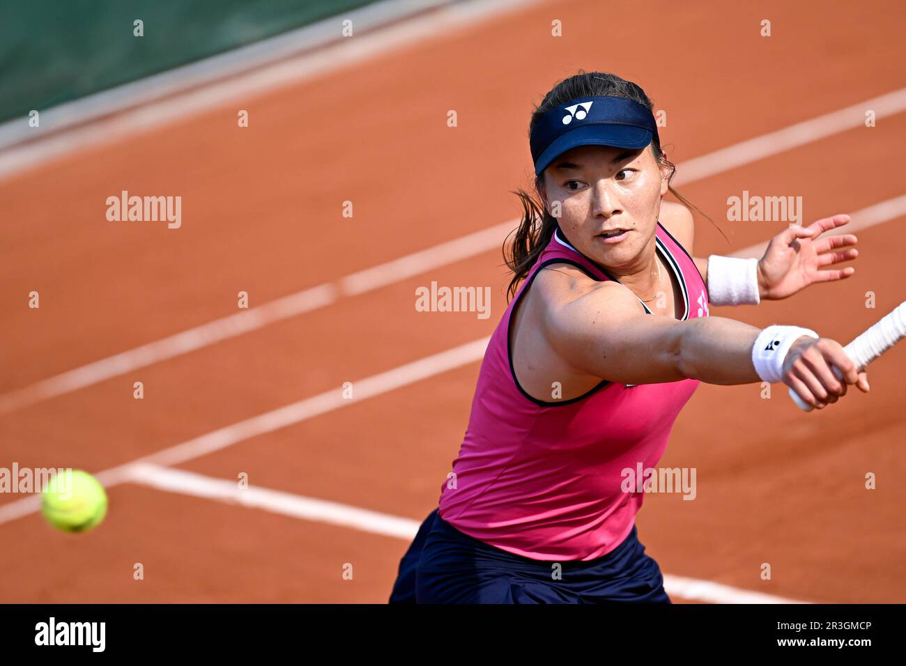 Paris, France. 23rd mai 2023. Yuriko Miyazaki de GBR lors de l'Open de ...