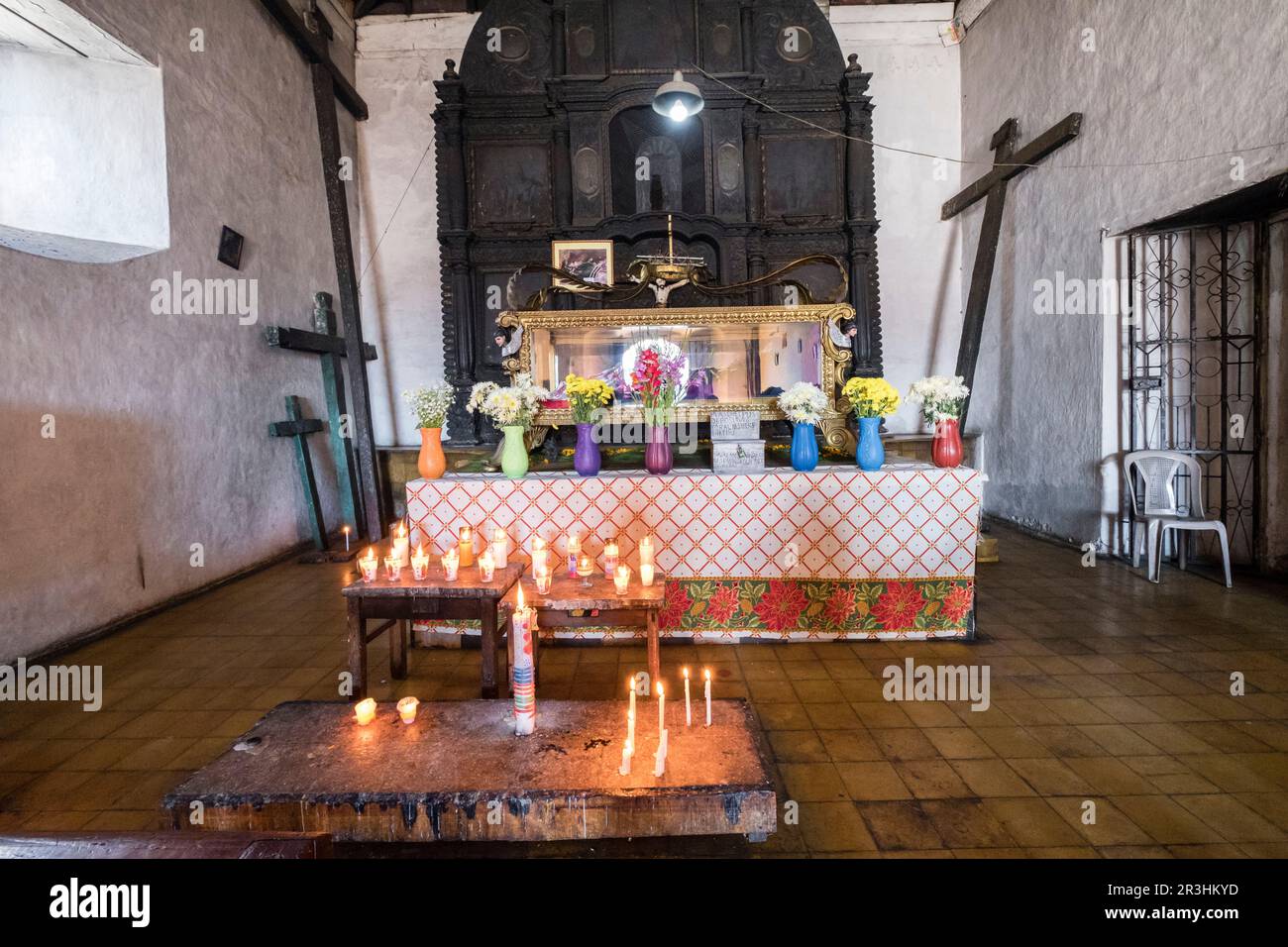 Capilla del senor del calvario Banque de photographies et d’images à haute résolution - Alamy
