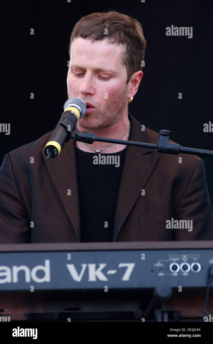 Cousteau heineken jammin festival 2002 Banque de photographies et d ...