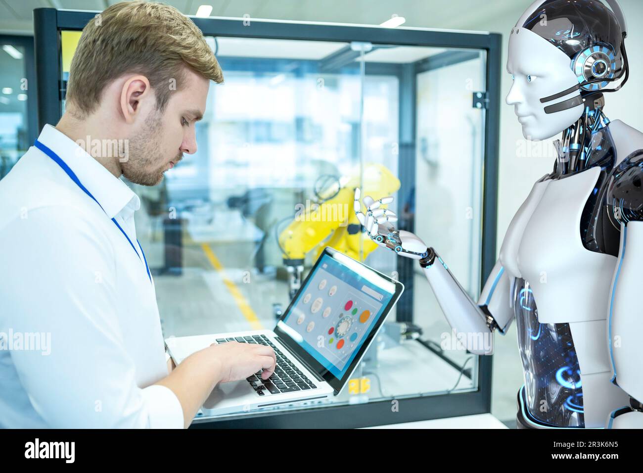 Robotic industrial Banque de photographies et d’images à haute ...