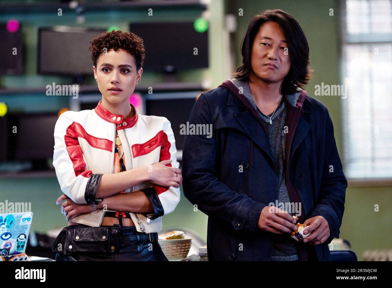 FAST X, (alias FAST & FURIOUS 10), de gauche à droite : Nathalie ...