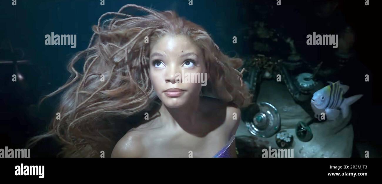 LA PETITE SIRÈNE, Halle Bailey comme Ariel, 2023. © Walt Disney Studios Motion Pictures ...