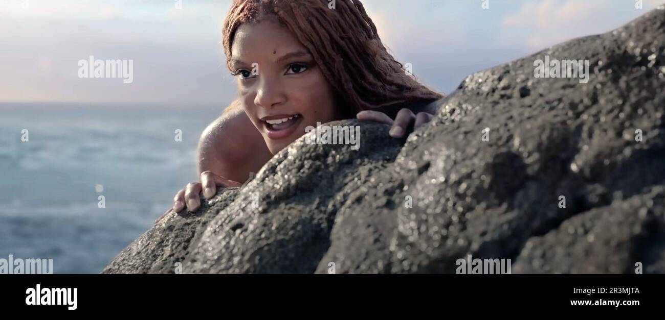LA PETITE SIRÈNE, Halle Bailey comme Ariel, 2023. © Walt Disney Studios Motion Pictures ...