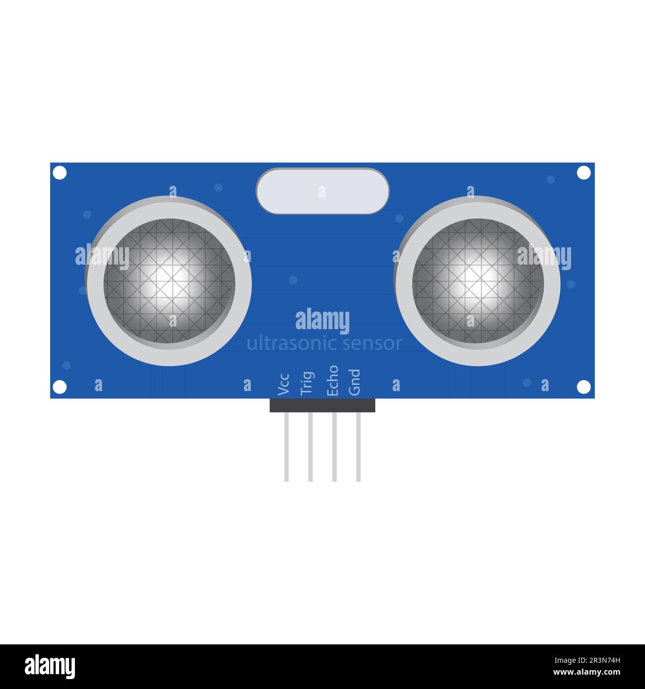 Arduino capteur ultrason Banque d'images vectorielles - Alamy