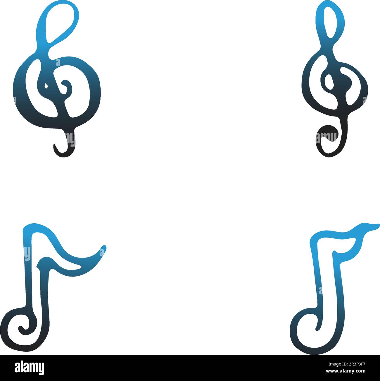Music note icon Banque de photographies et d’images à haute résolution ...