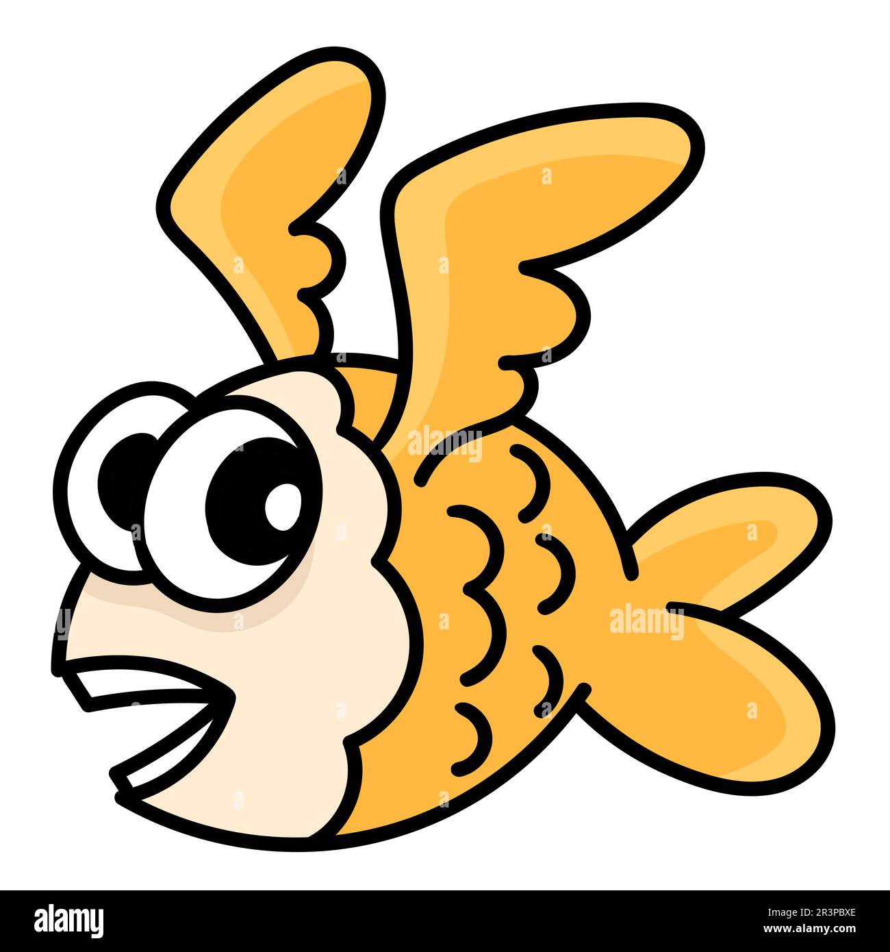 Poisson ailé Banque d'images détourées - Alamy