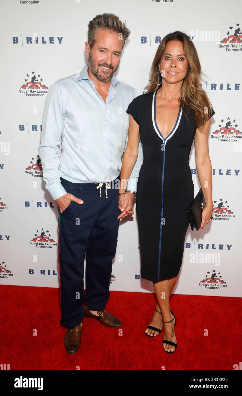 Beverly Hills, env. 24th mai 2023. Scott Rigsby et Brooke Burke à la ...