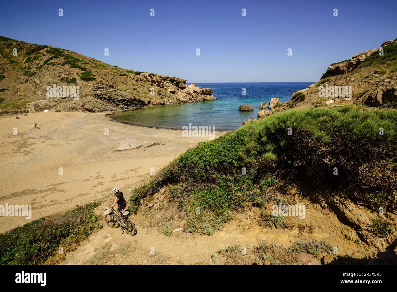 Cala en calderer ferreries menorca Banque de photographies et d’images à haute résolution - Alamy