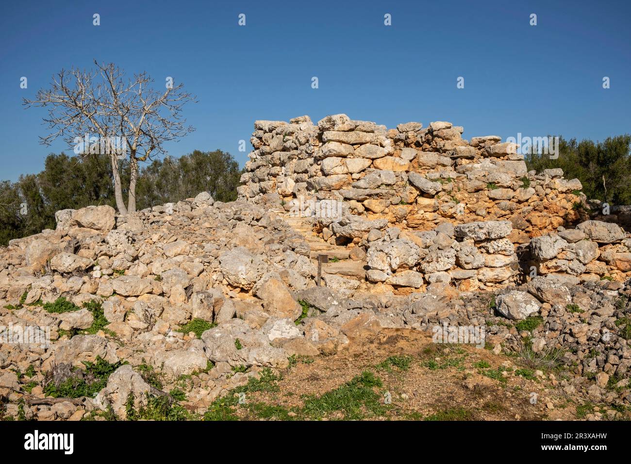 talayot cuadrado, conjunto prehistórico de Capocorb Vell, principios ...
