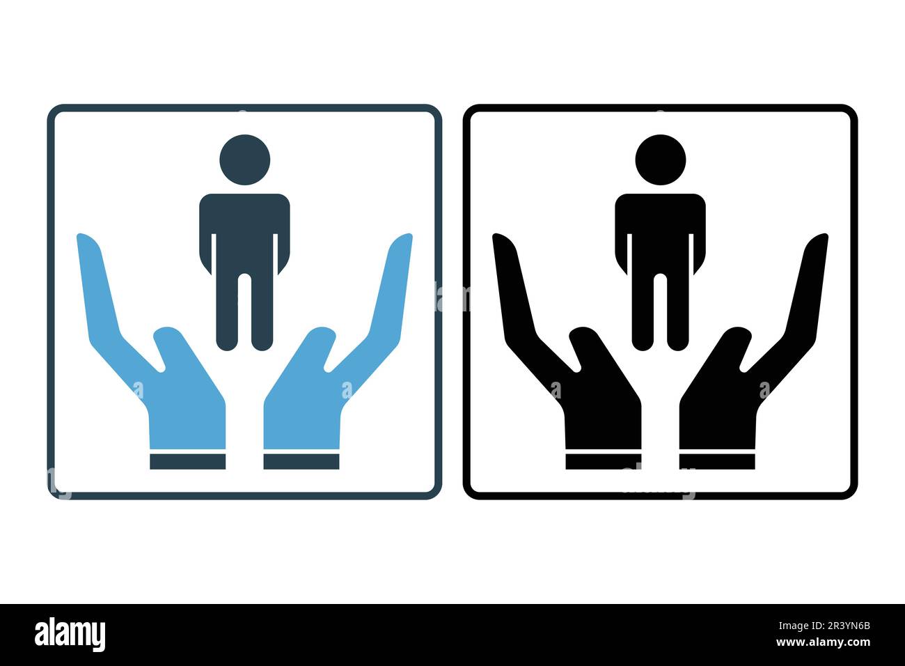 Icône inclusion d'équité sociale. icône liée à l'aide ou au soutien des ...