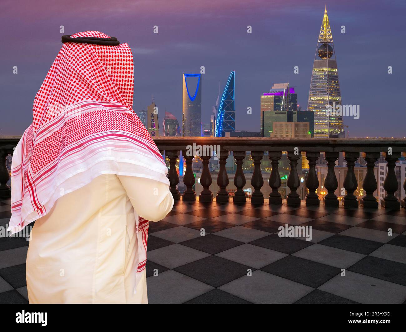 Panorama saudi capital riyadh Banque de photographies et d’images à ...