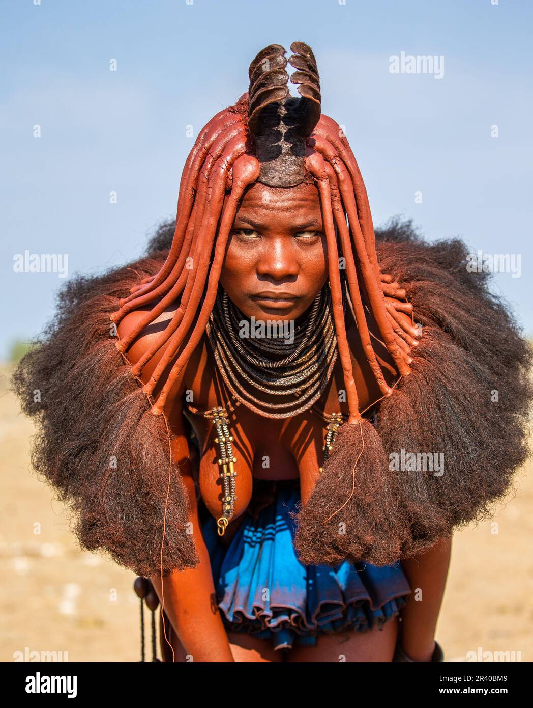 Himba femme namibia nomade Banque de photographies et d’images à haute ...