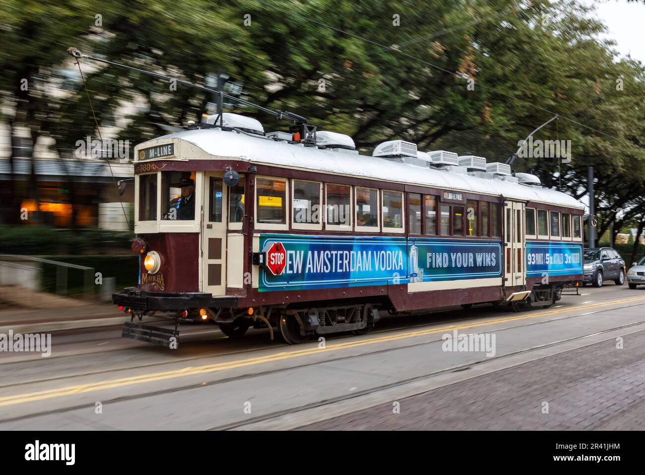 Tramway historique tramway train en tramway transport en commun à ...