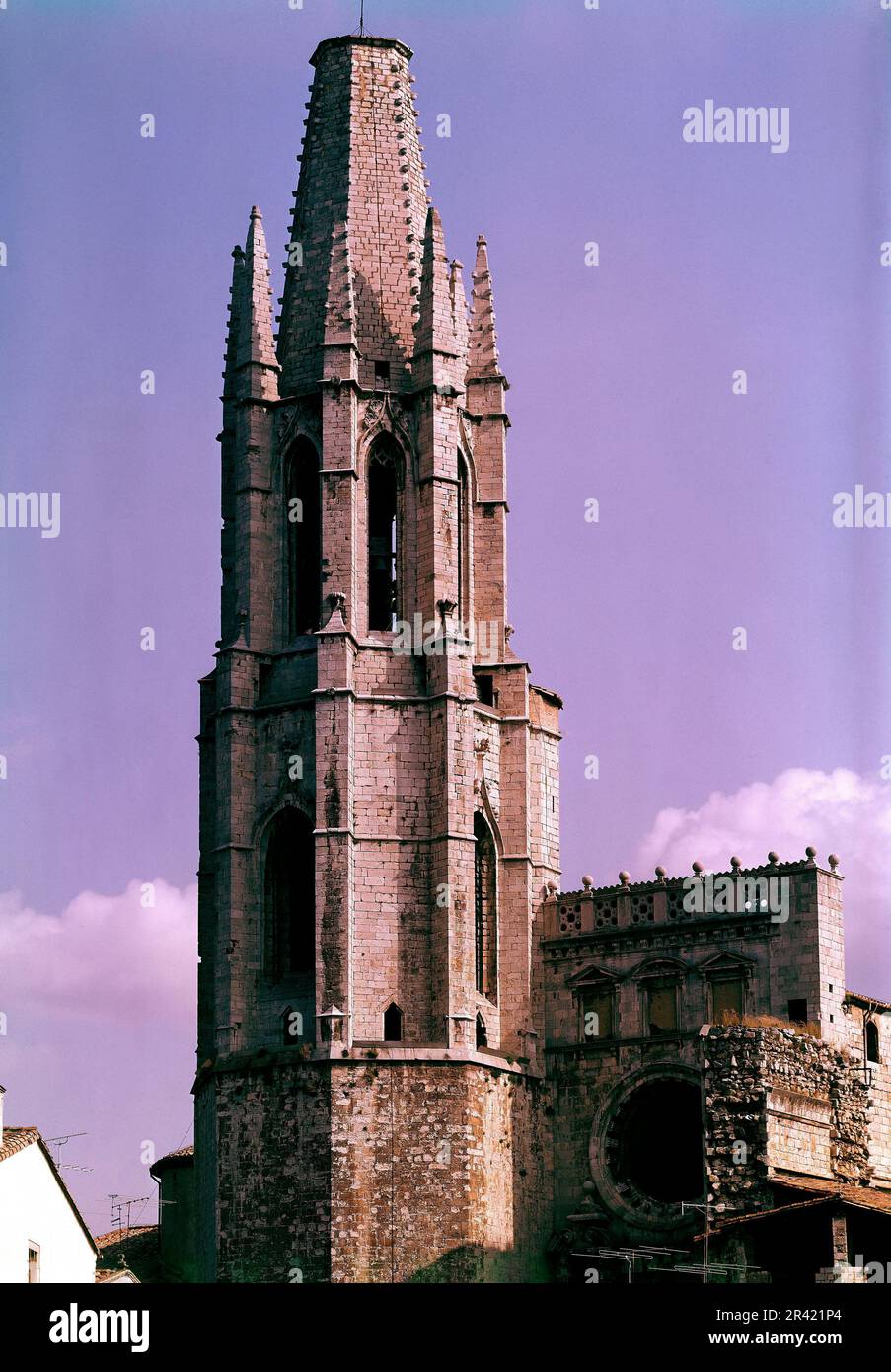 TORRE DE LA IGLESIA DE SAN FELIX - XIV/XV - GOTICO ESPAÑOL - SIGLO XI ...