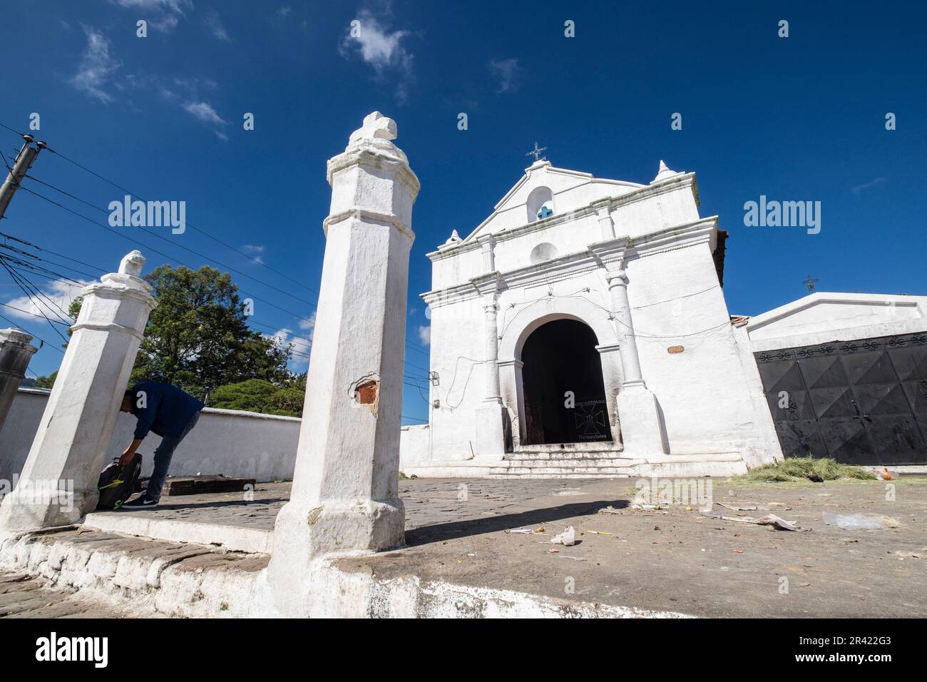Capilla del senor del calvario Banque de photographies et d’images à haute résolution - Alamy