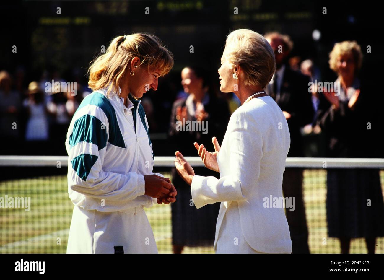 Gabriela sabatini and steffi graf Banque de photographies et d’images à ...