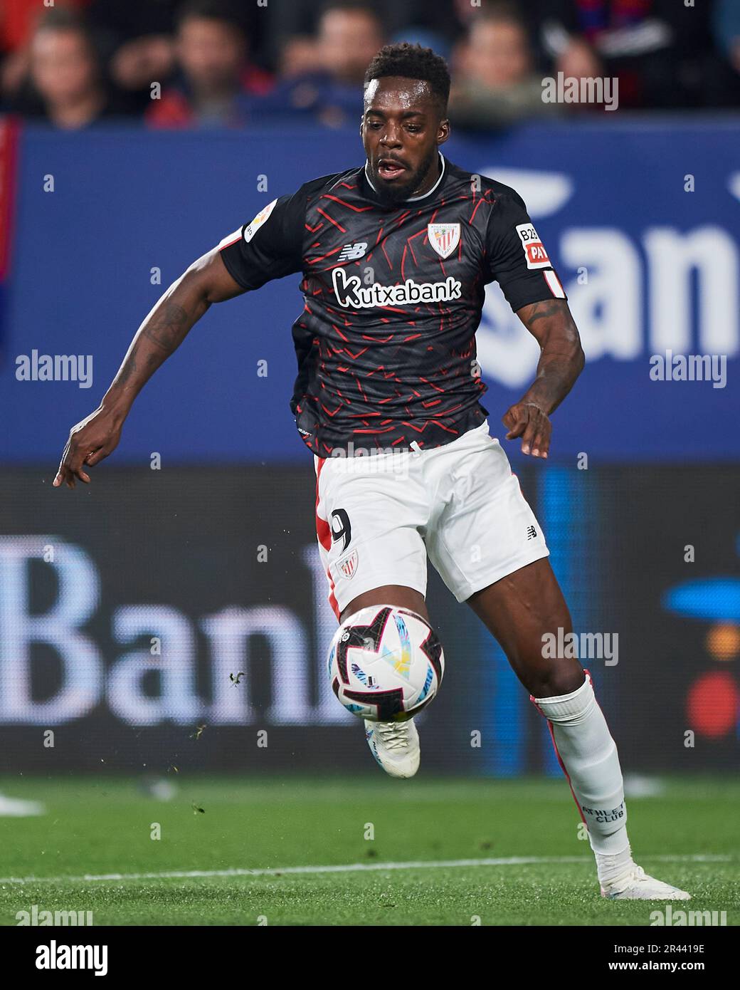 Inaki Williams du club d'athlétisme en action pendant le match de la ...