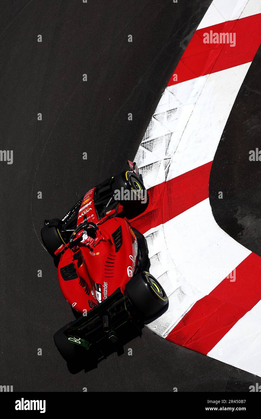 Monte Carlo, Monaco. 26th mai 2023. Charles Leclerc (mon) Ferrari SF-23 ...