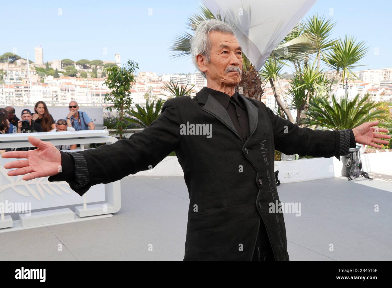 Min Tanaka beim Photocall zum Kinofilm 'Perfect Days' auf dem Festival ...