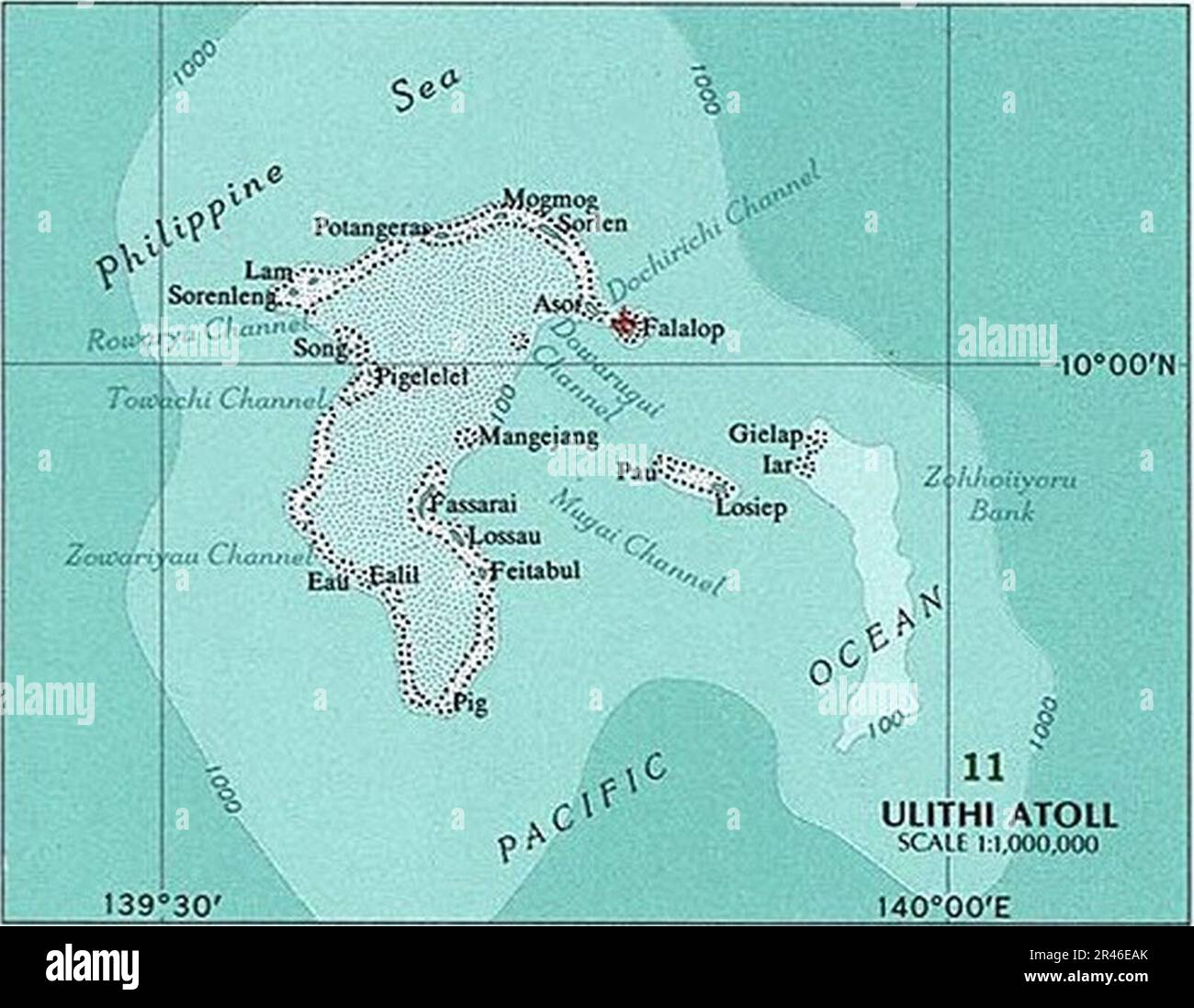 Ulithi atoll Banque de photographies et d’images à haute résolution - Alamy