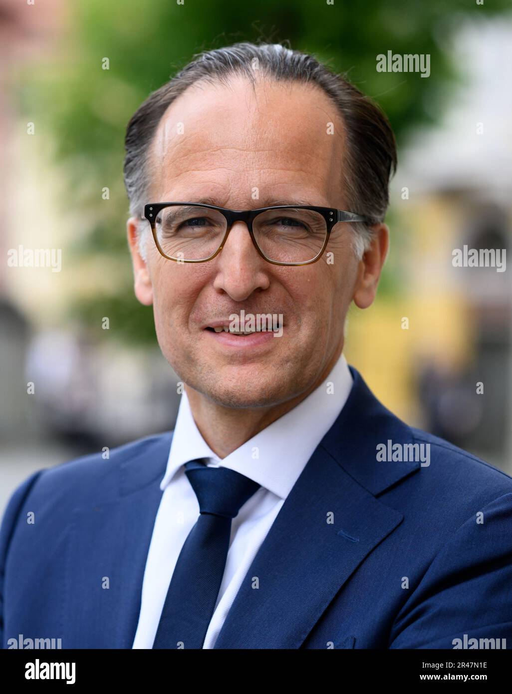 25 mai 2023, Roumanie, Hermannstadt (sibiu): Peer Gebauer, ambassadeur ...