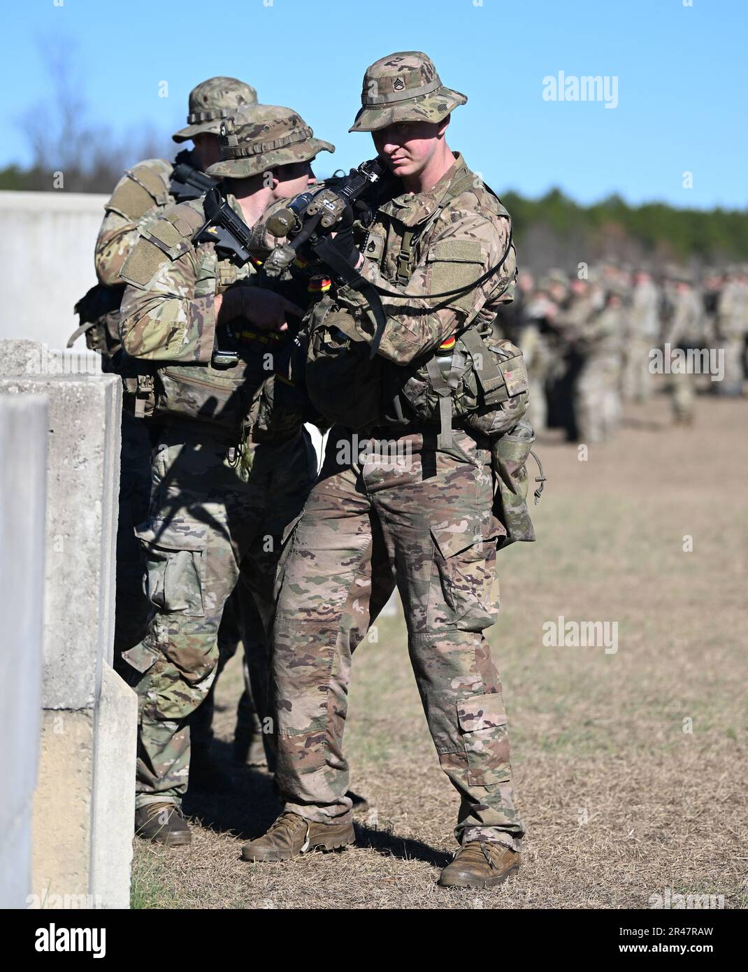 Soldats affectés aux États-Unis Armée John F. Kennedy Centre et école ...