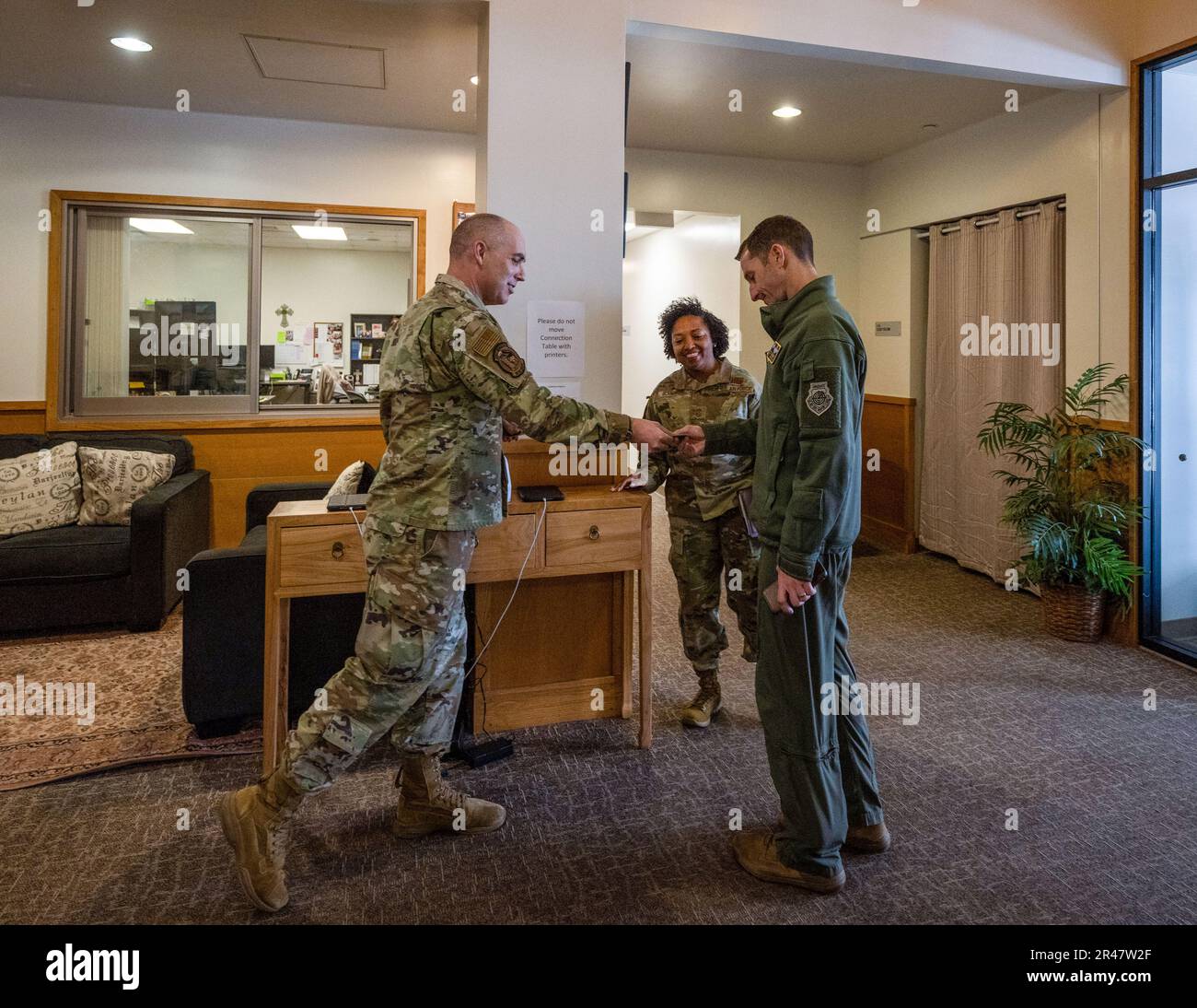 ÉTATS-UNIS Le lieutenant-colonel Michael Carey de la Force aérienne ...