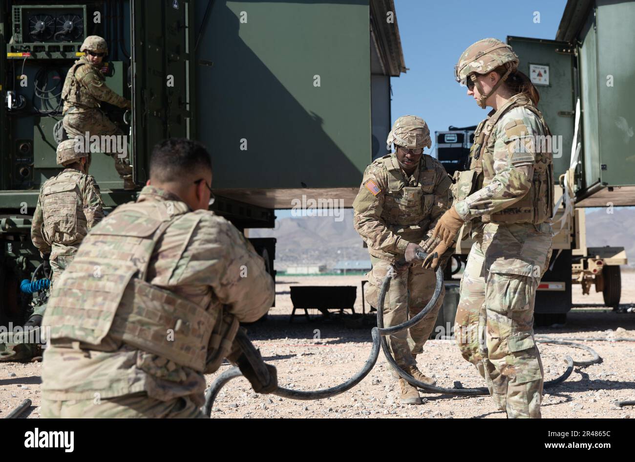 Nouveau poste de commandement de division Banque de photographies et d ...