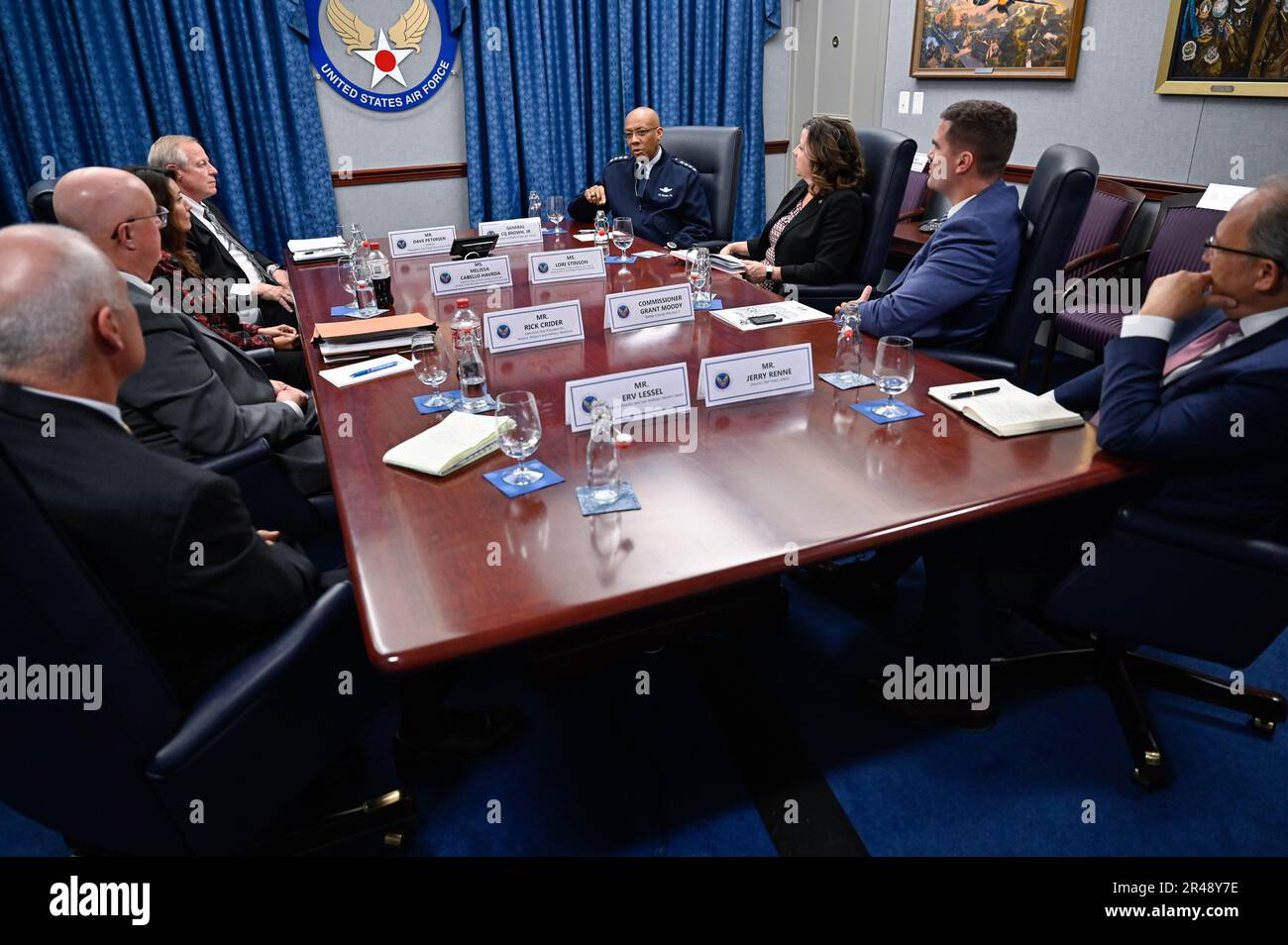 Le général CQ Brown, Jr., Chef d'état-major de la Force aérienne, parle ...
