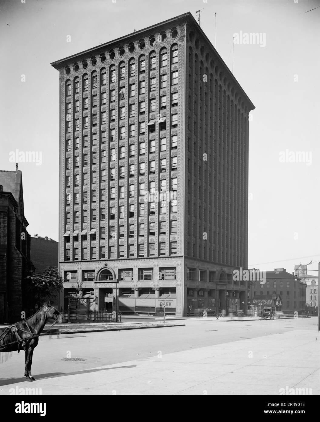 Louis sullivan building Banque d'images noir et blanc - Alamy