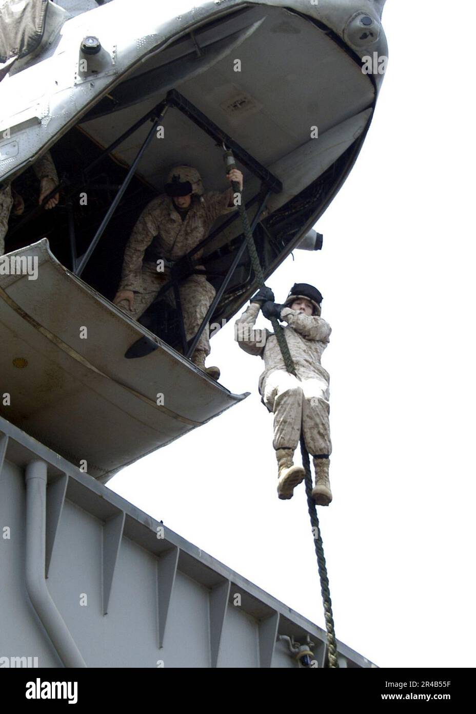 LES Marines DE la Marine AMÉRICAINE affectées à l'unité expéditionnaire ...